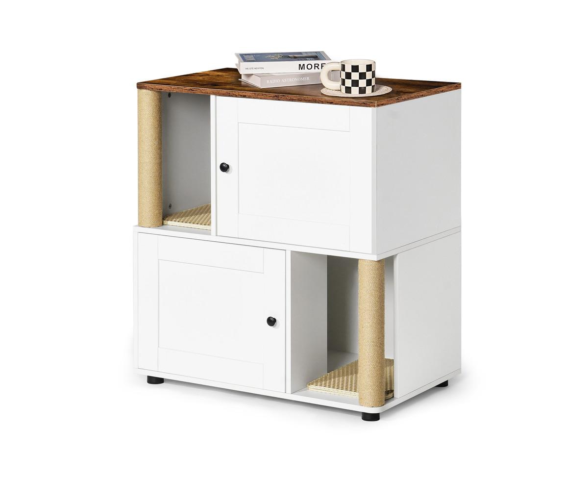 Click here for Casainc Storage Cabinet with Double Litter Box Enc... prices