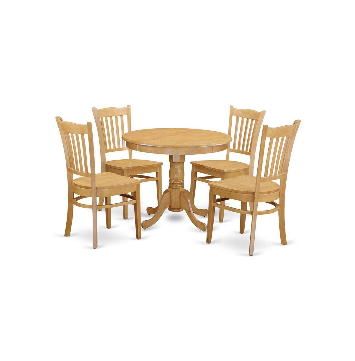 Click here for East West Furniture 5 Pc Small Kitchen Table set -... prices