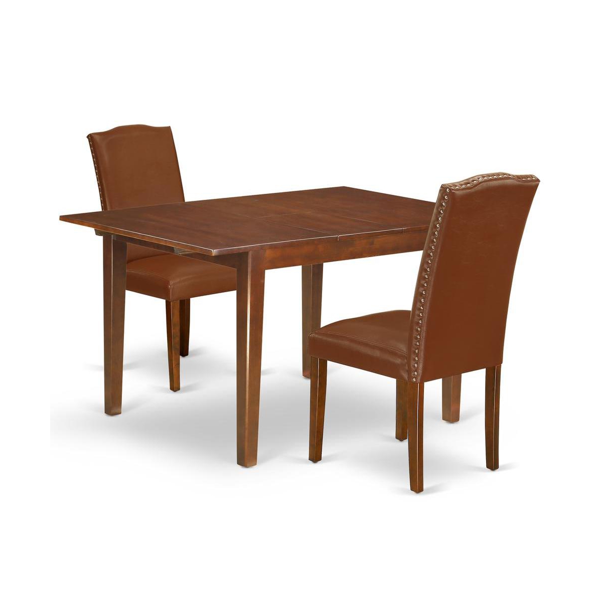Click here for East West Furniture Dining Room Set Mahogany - Mah... prices