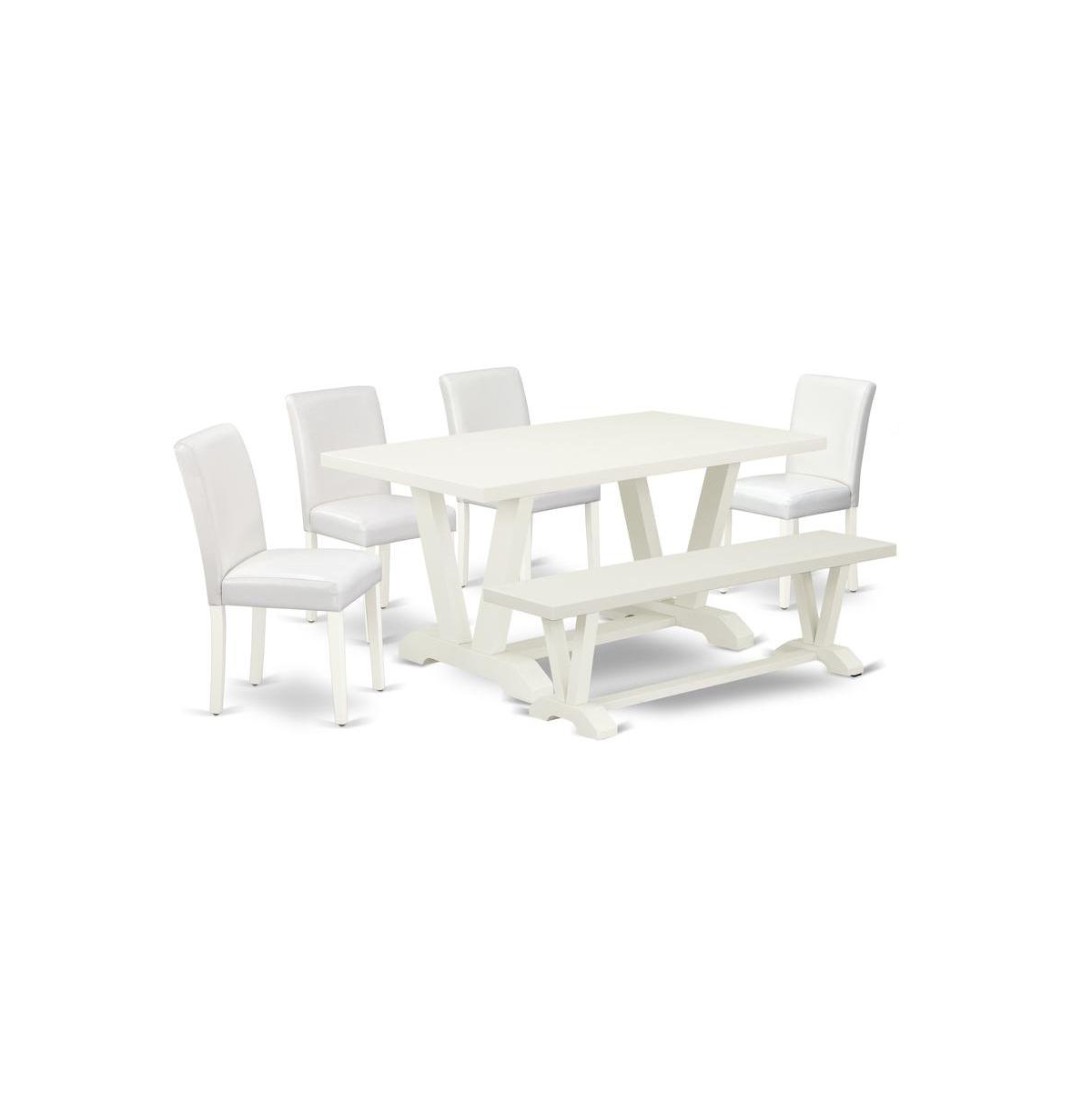 Click here for East West Furniture 6-Piece Beautiful Dinette Set... prices
