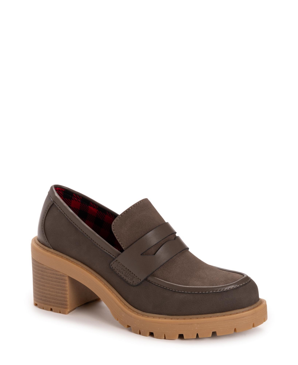 Click here for Muk Luks Womens Leona Loafer - Dark brown prices