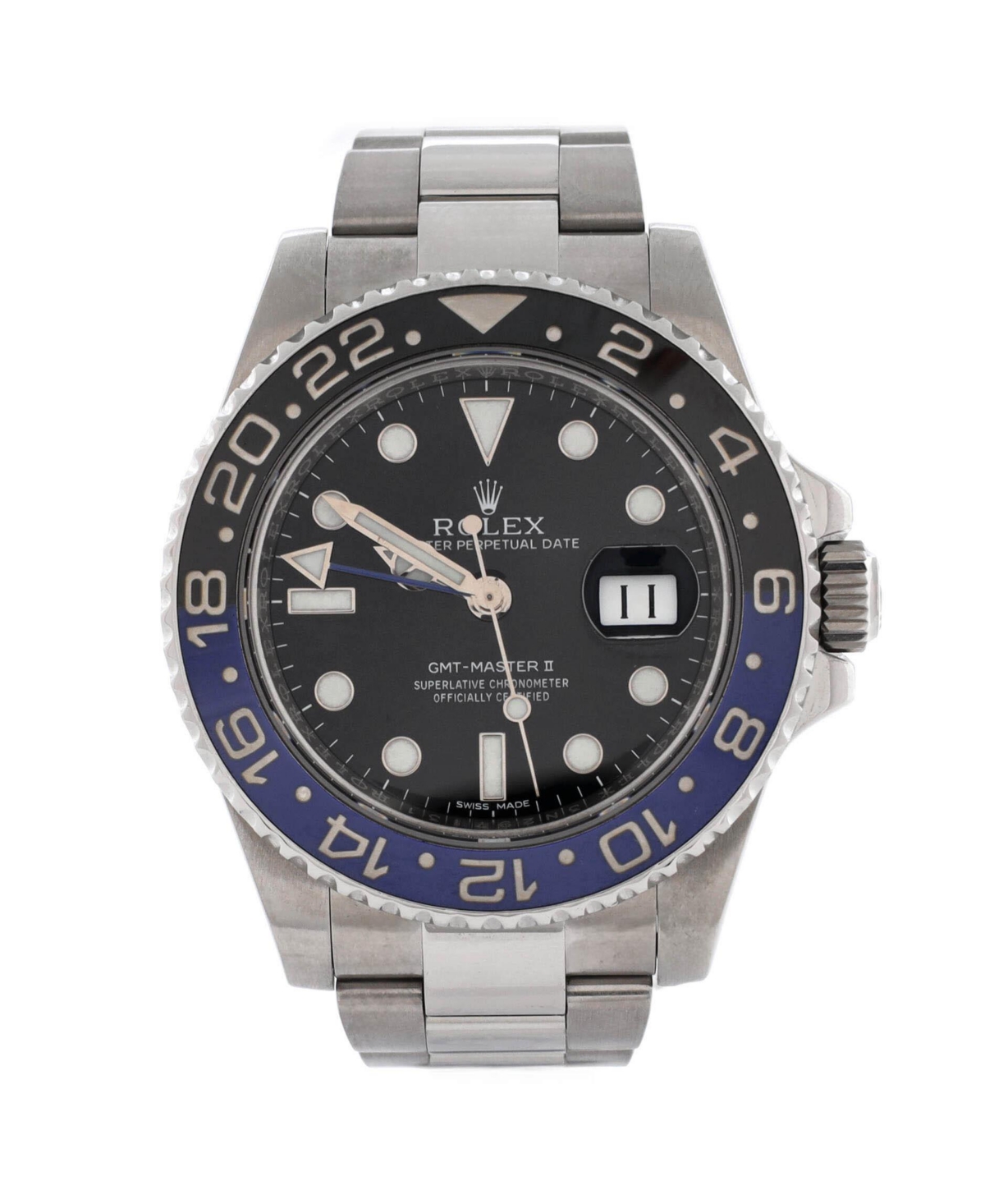Click here for Pre-Owned Rolex Oyster Perpetual Date Gmt-Master I... prices