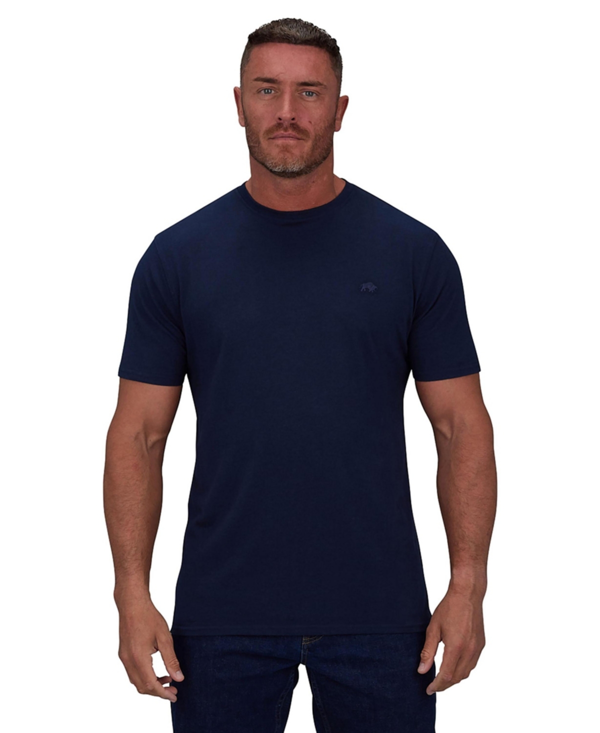 Click here for Raging Bull Mens Cotton Blend T-Shirt - Navy prices