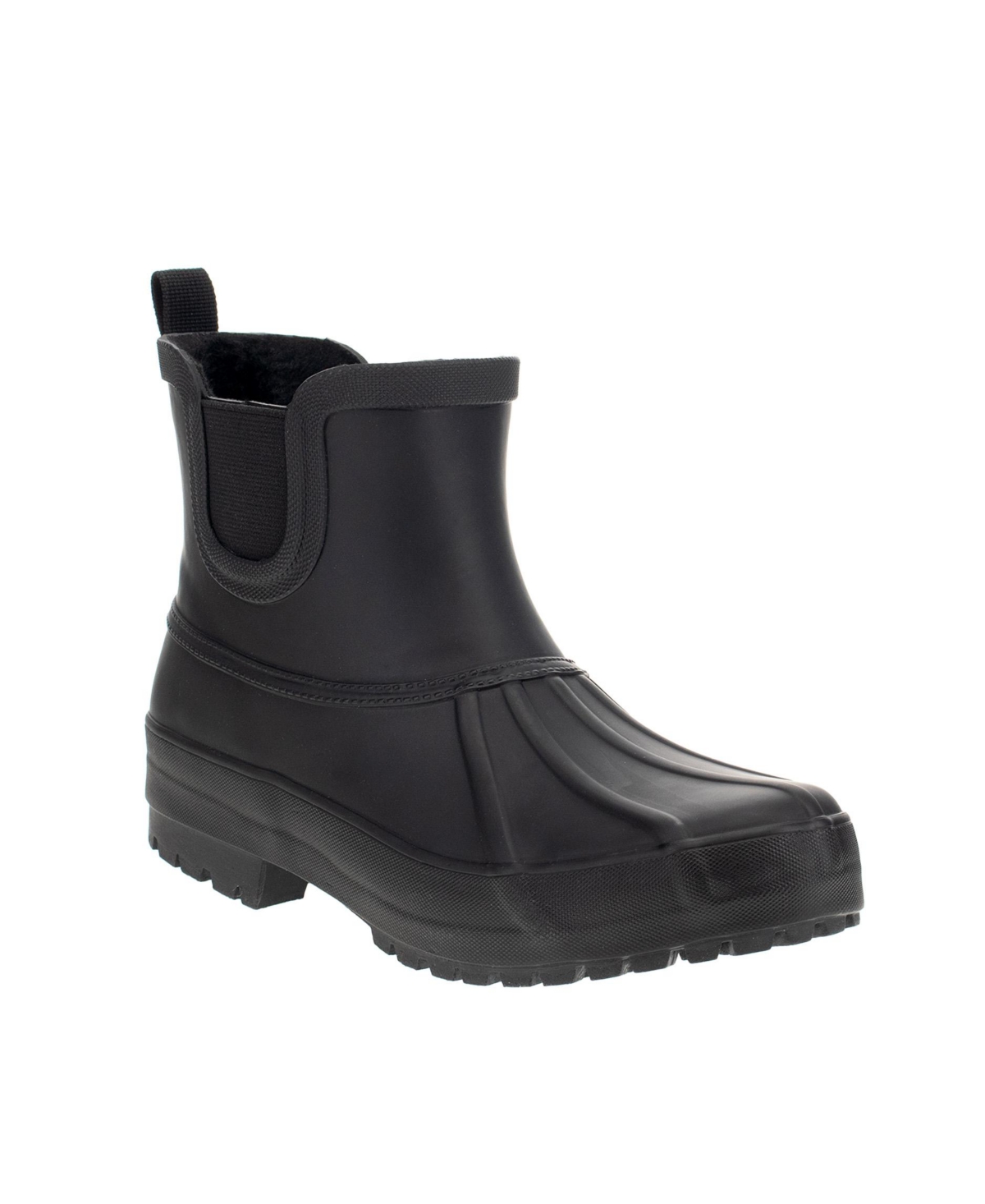 Click here for Chooka Womens Duck Chelsea Rain Boot - Black prices