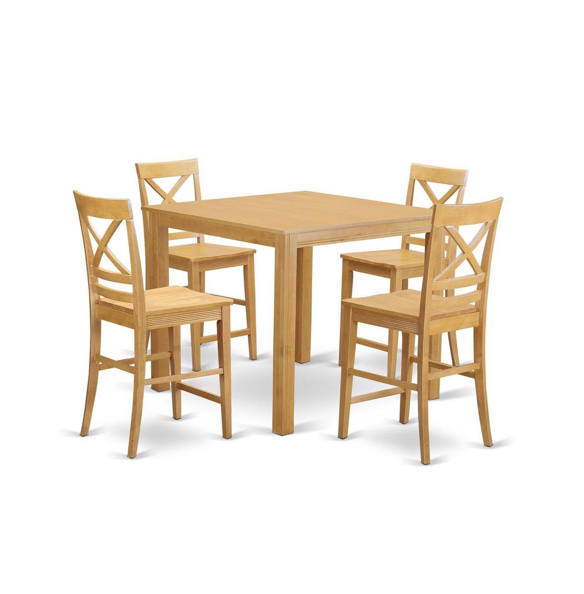 Click here for East West Furniture 5 Pc counter height pub set -... prices