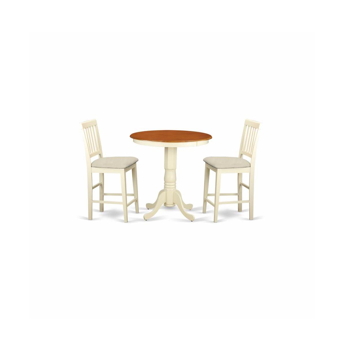 Click here for East West Furniture 3 Pcpub Table set - high top T... prices