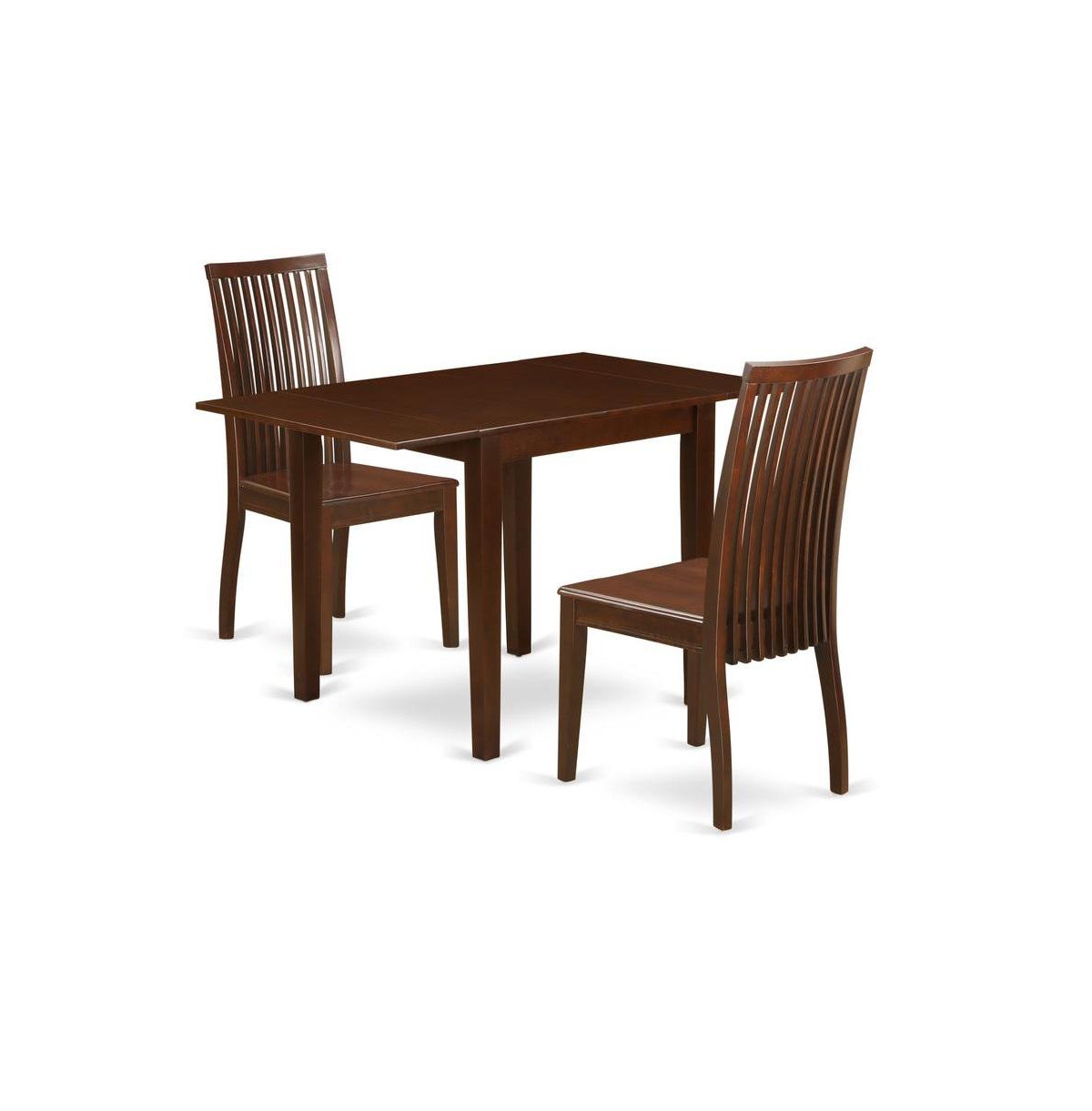 Click here for East West Furniture Dining Room Set Mahogany - Mah... prices