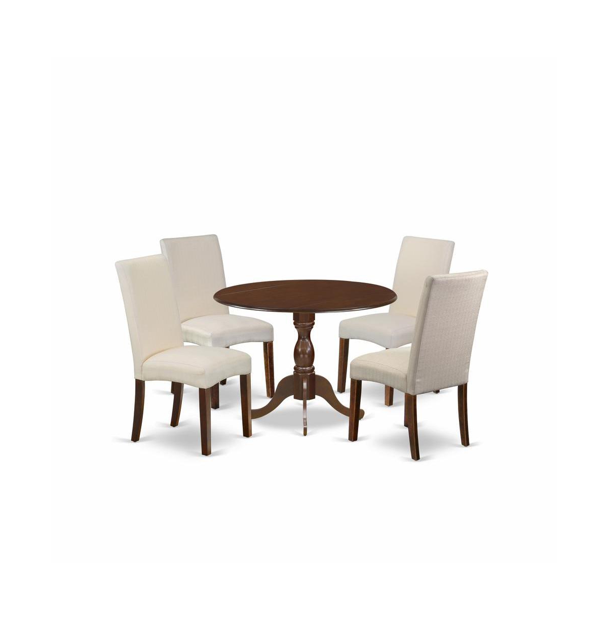 Click here for East West Furniture 5 Piece Dining Set Consists of... prices
