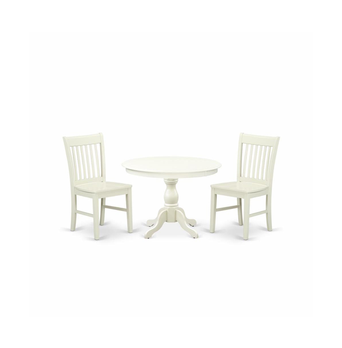 Click here for East West Furniture 3 Piece Dining Room Table Set... prices