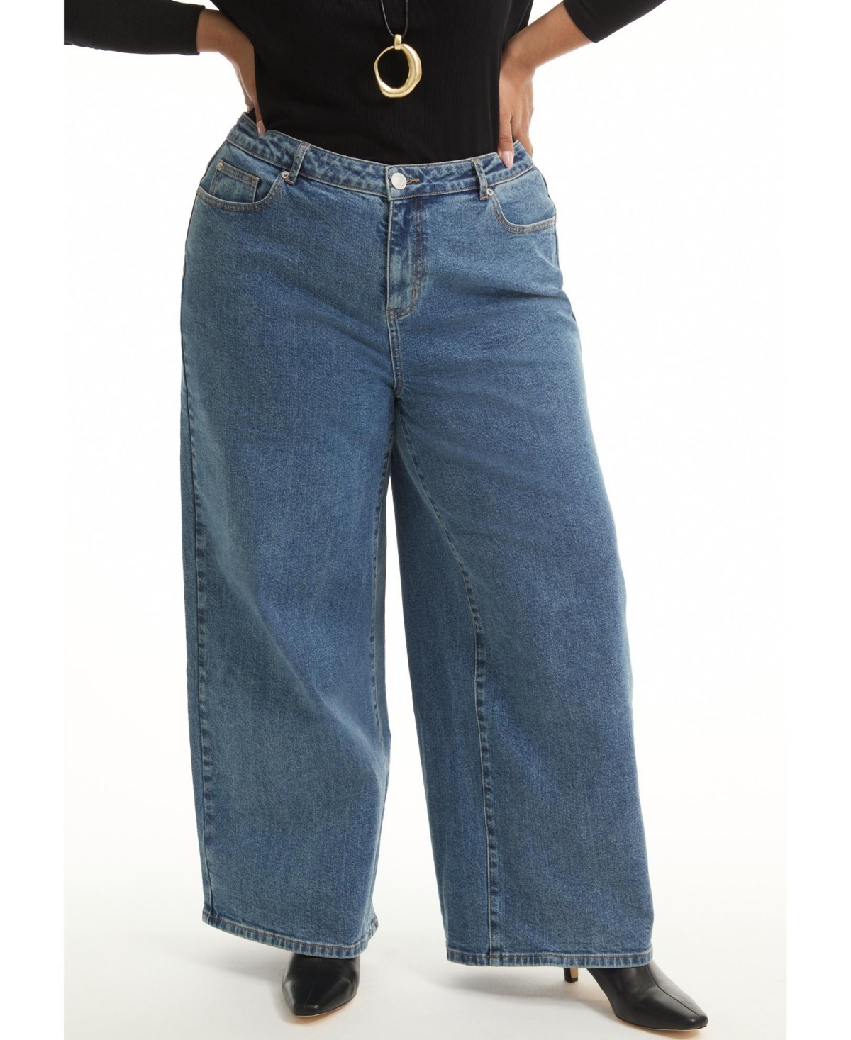 Click here for June + Vie Womens June + Vie Curvie-Fit High-Rise... prices