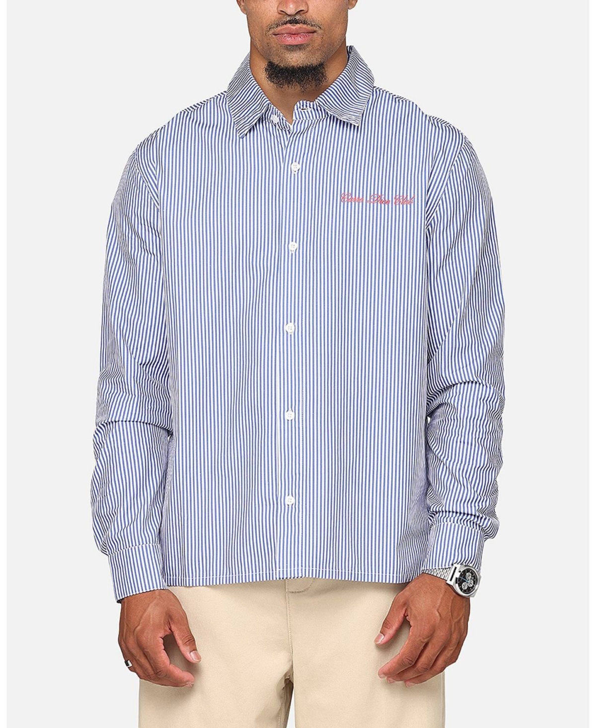 Click here for Carre Mens Dice Club Long Sleeve Button Up Shirt -... prices