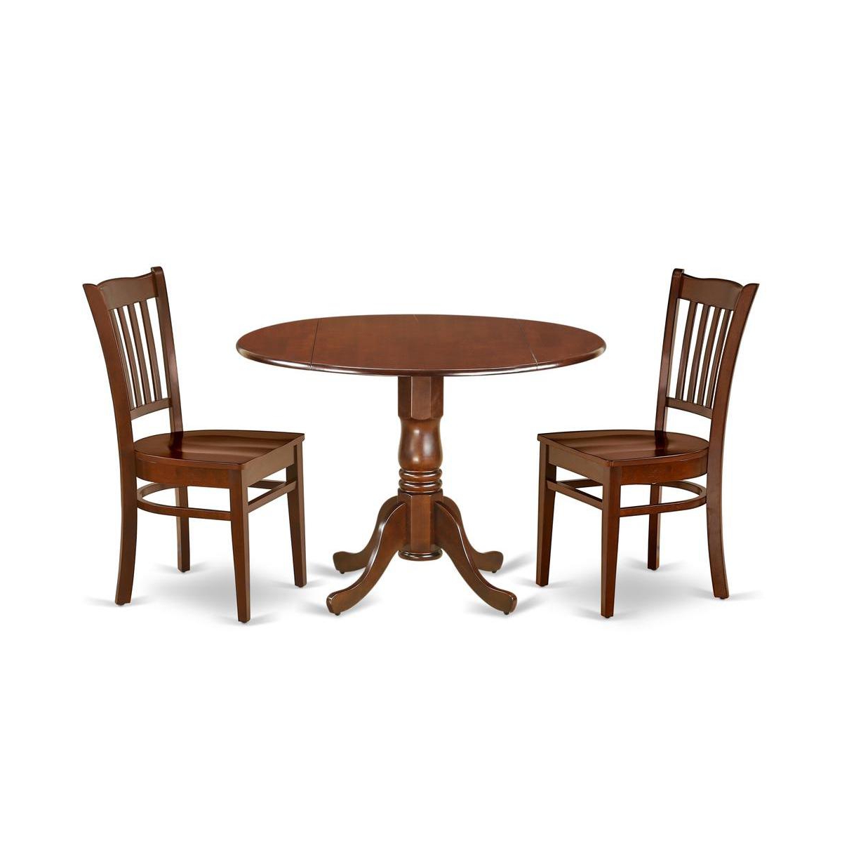 Click here for East West Furniture Dining Room Set Mahogany - Mah... prices