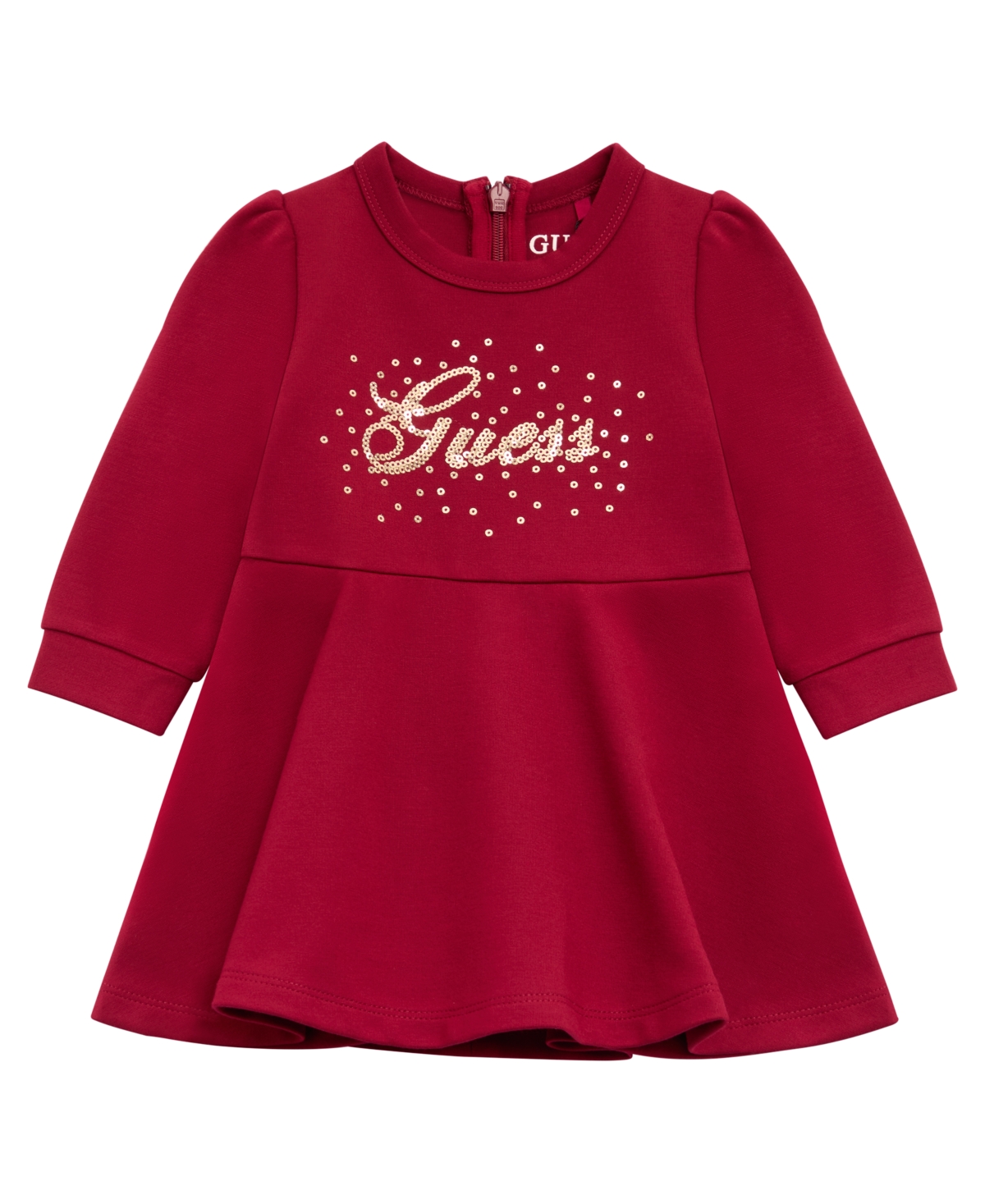 Click here for Guess Baby Girls 2-Piece Ponte Long Sleeve Dress a... prices