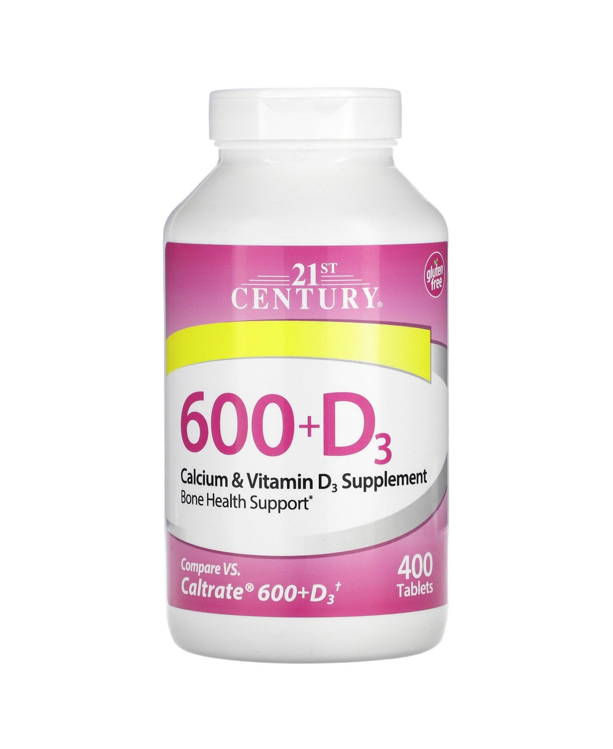Click here for 21st Century 600+D3 Calcium & Vitamin D3 Supplemen... prices