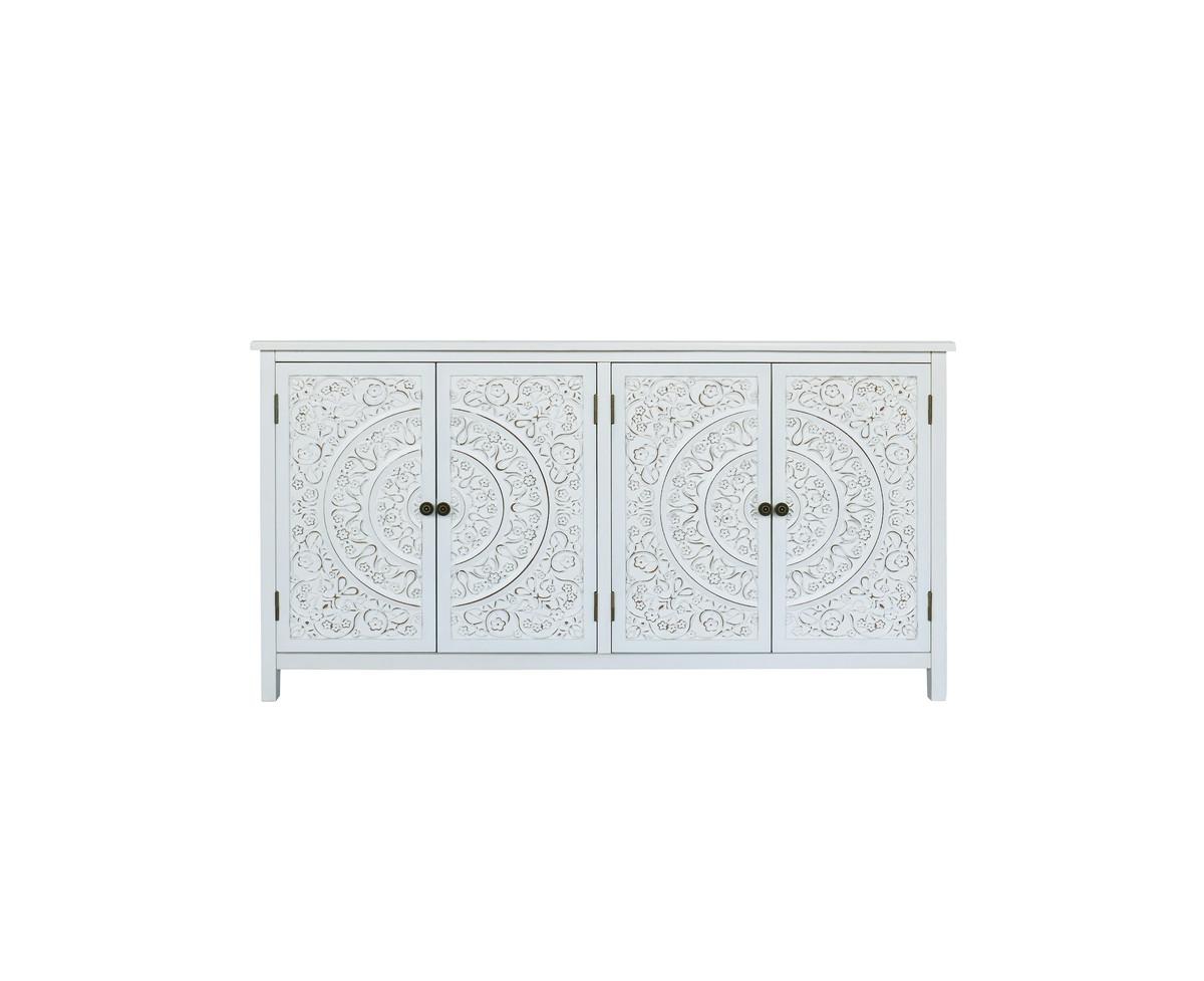 Click here for Casainc 60" White Accent Storage Cabinet with... prices
