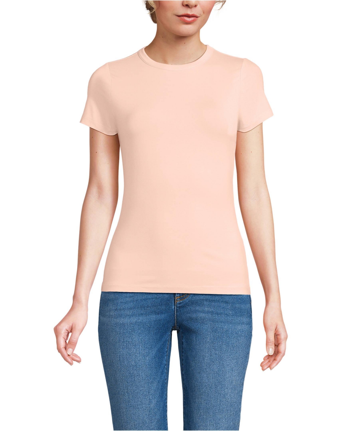 Click here for Lands End Womens Short Sleeve Cooling Crew Neck T-... prices