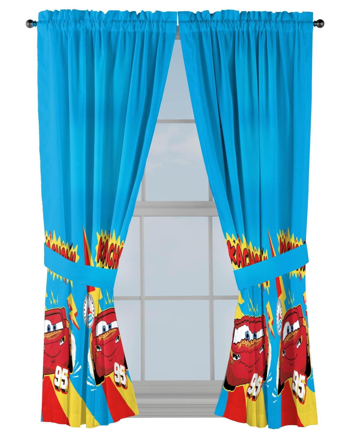 Click here for Sunny Side Up Pixar Cars Curtains for Kids Bedroom... prices