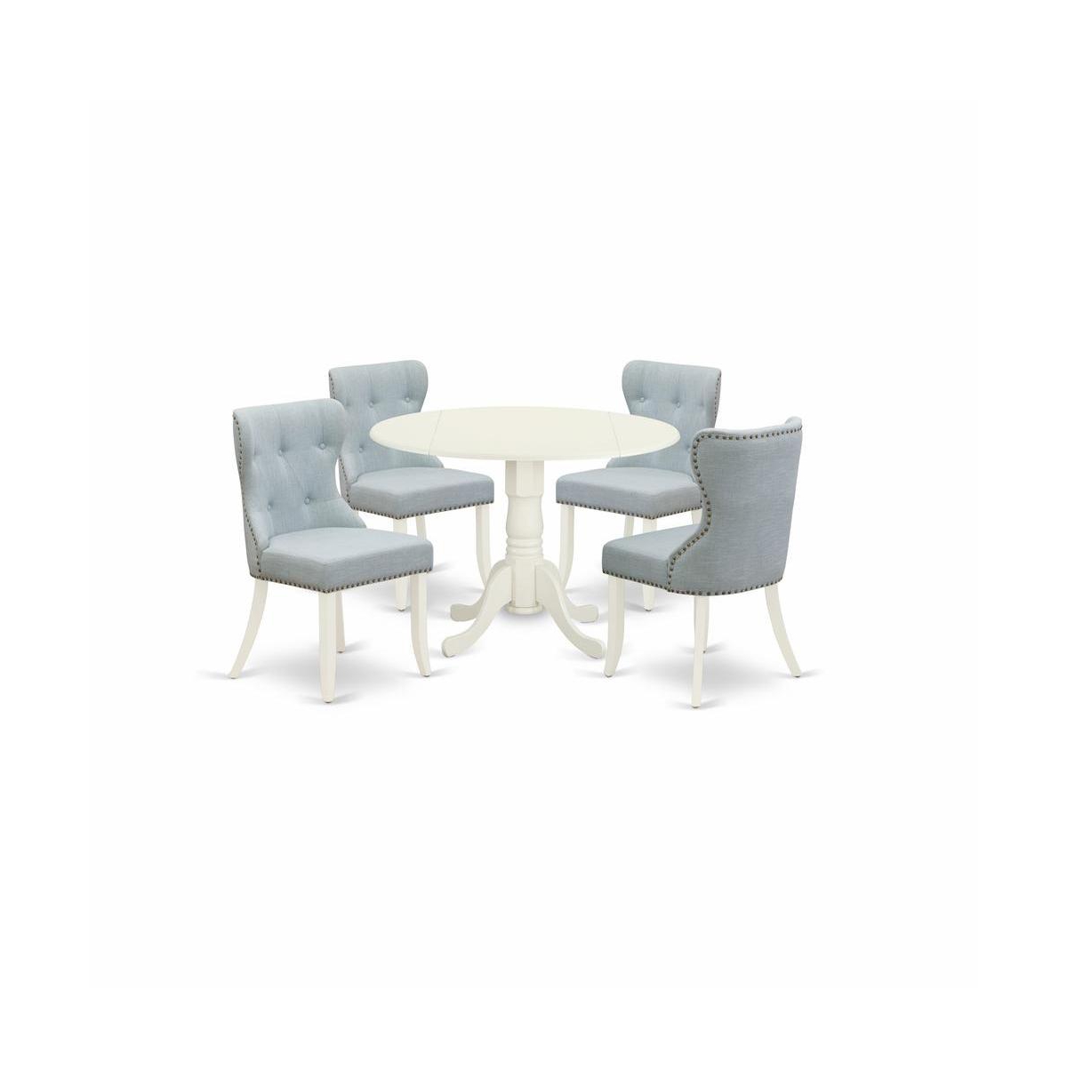 Click here for East West Furniture kitchen dining table set of 4... prices