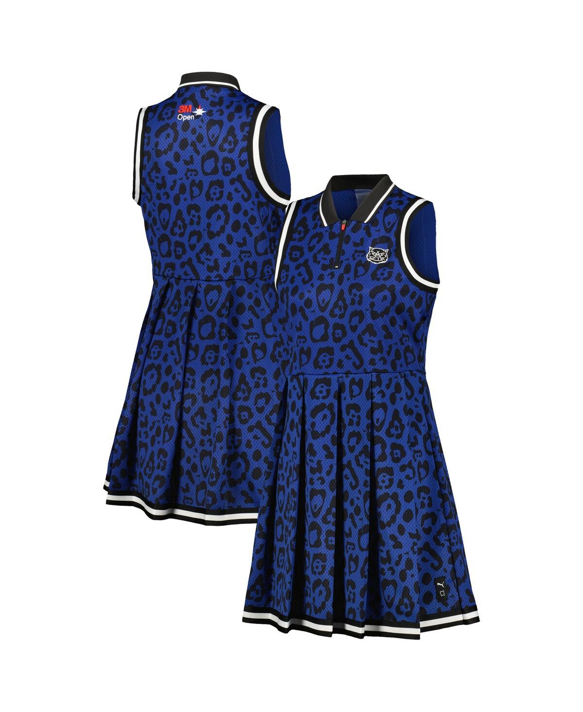 Click here for Puma Womens Royal 3M Open Golf x Hoops V-Neck Quar... prices
