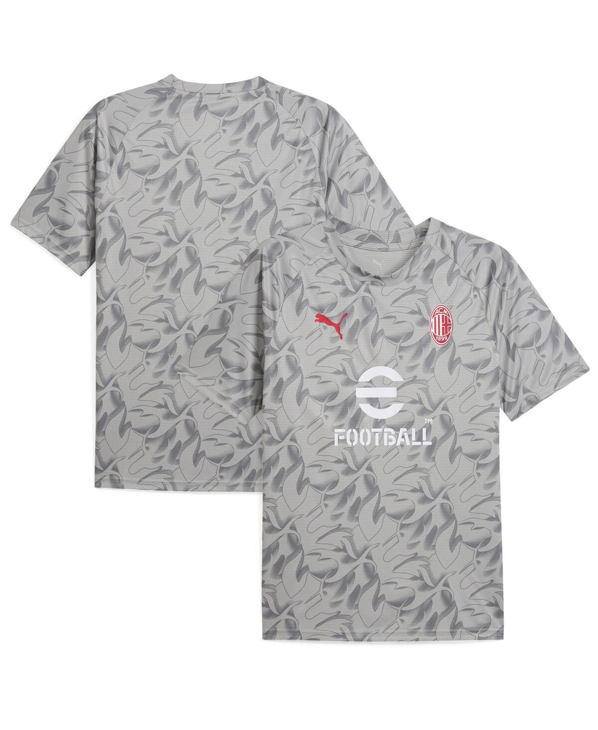 Click here for Puma Mens Gray Ac Milan 2025/26 Pre-Match Training... prices