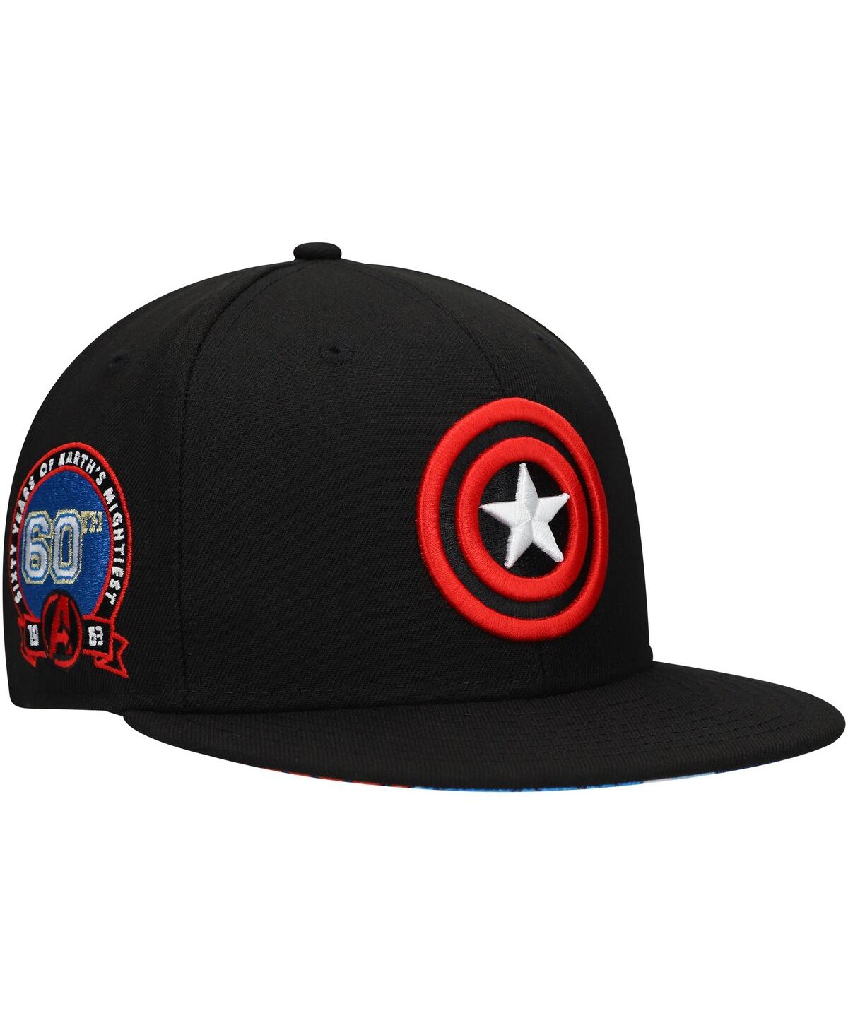 Click here for Lids Big Boys and Girls Black Captain America Marv... prices