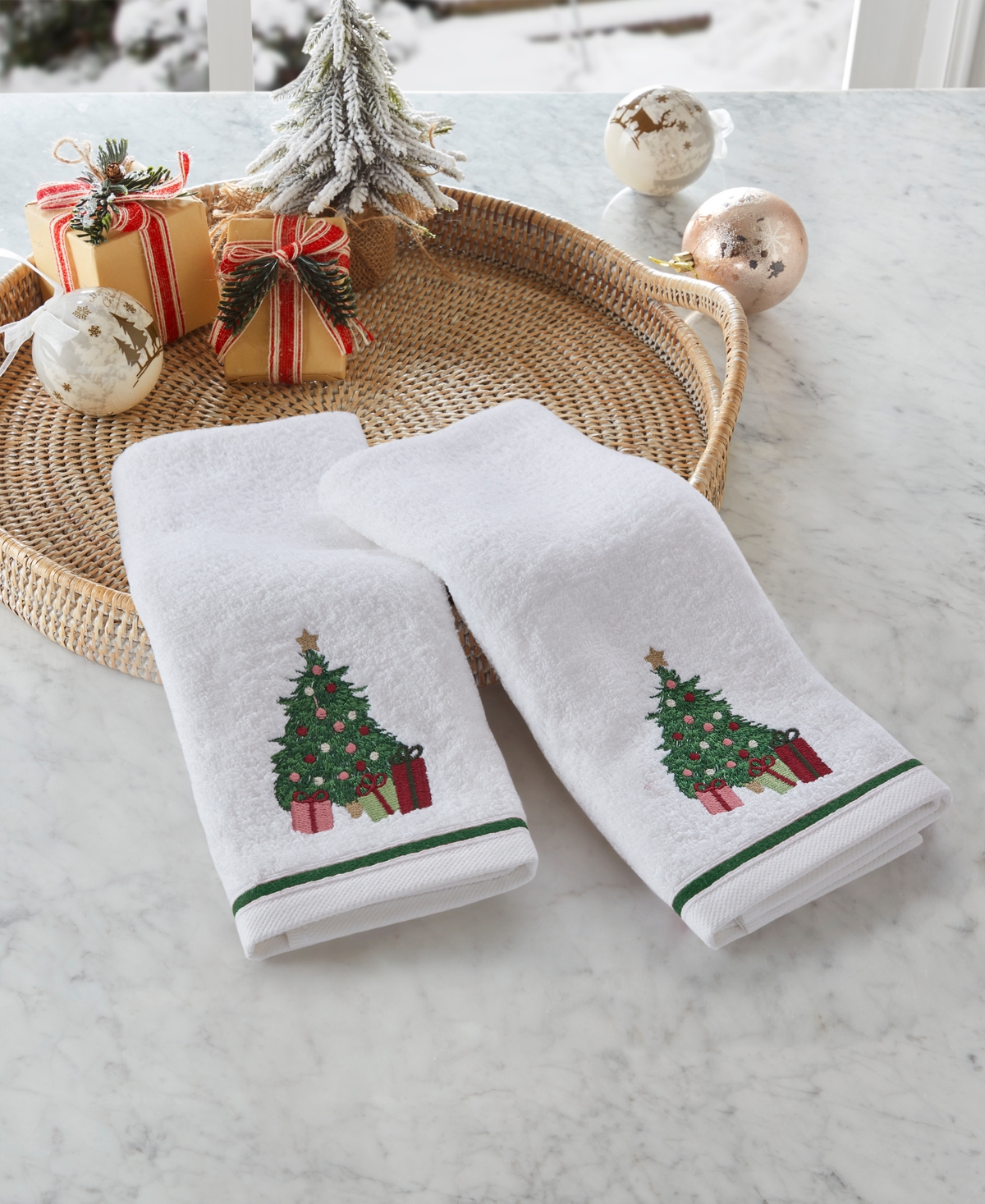 Click here for Decor Studio Holiday Christmas Tree Turkish Cotton... prices