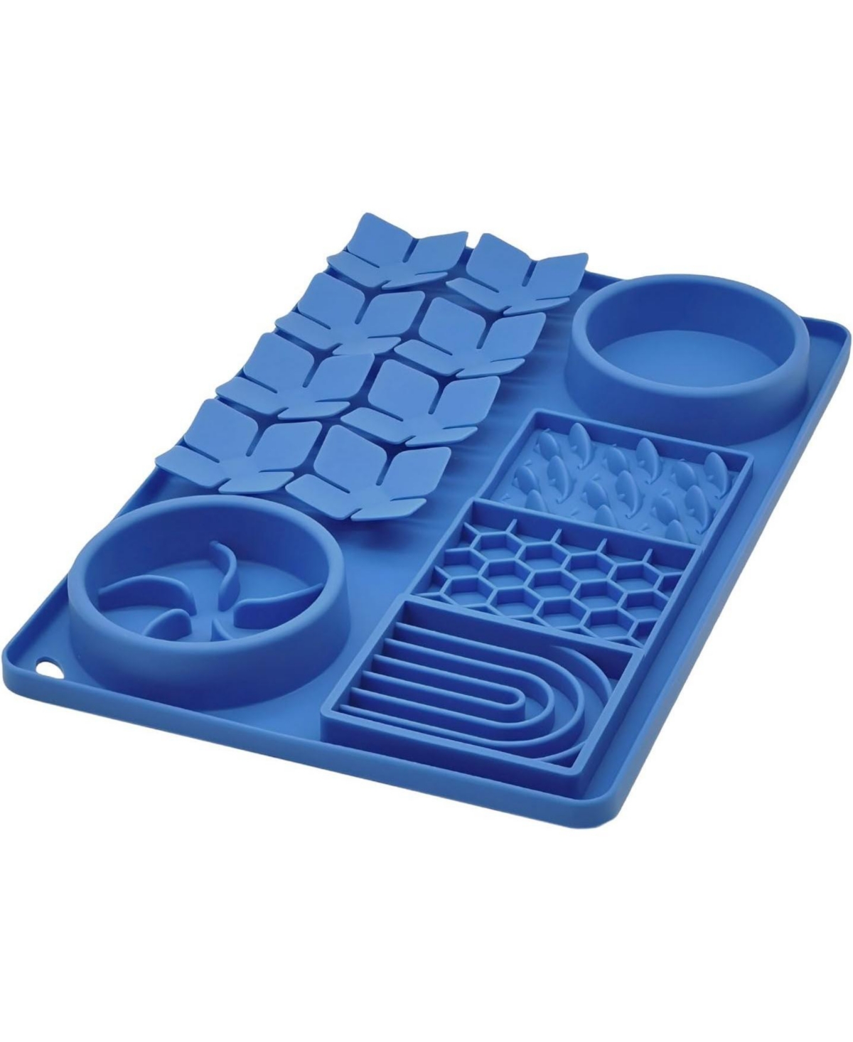 Click here for Aostirmotor Blue Slow Feeder Bowl Silicone Lick Ma... prices