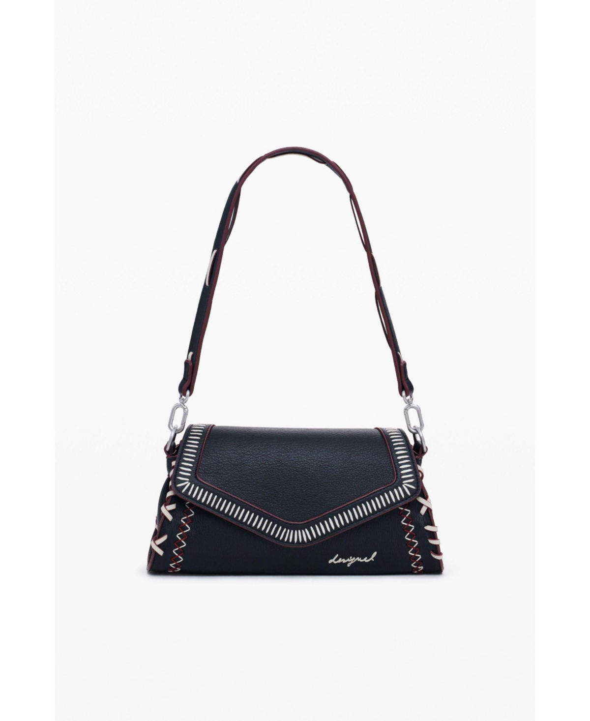 Click here for Desigual Womens Medium faux leather effect bag wit... prices