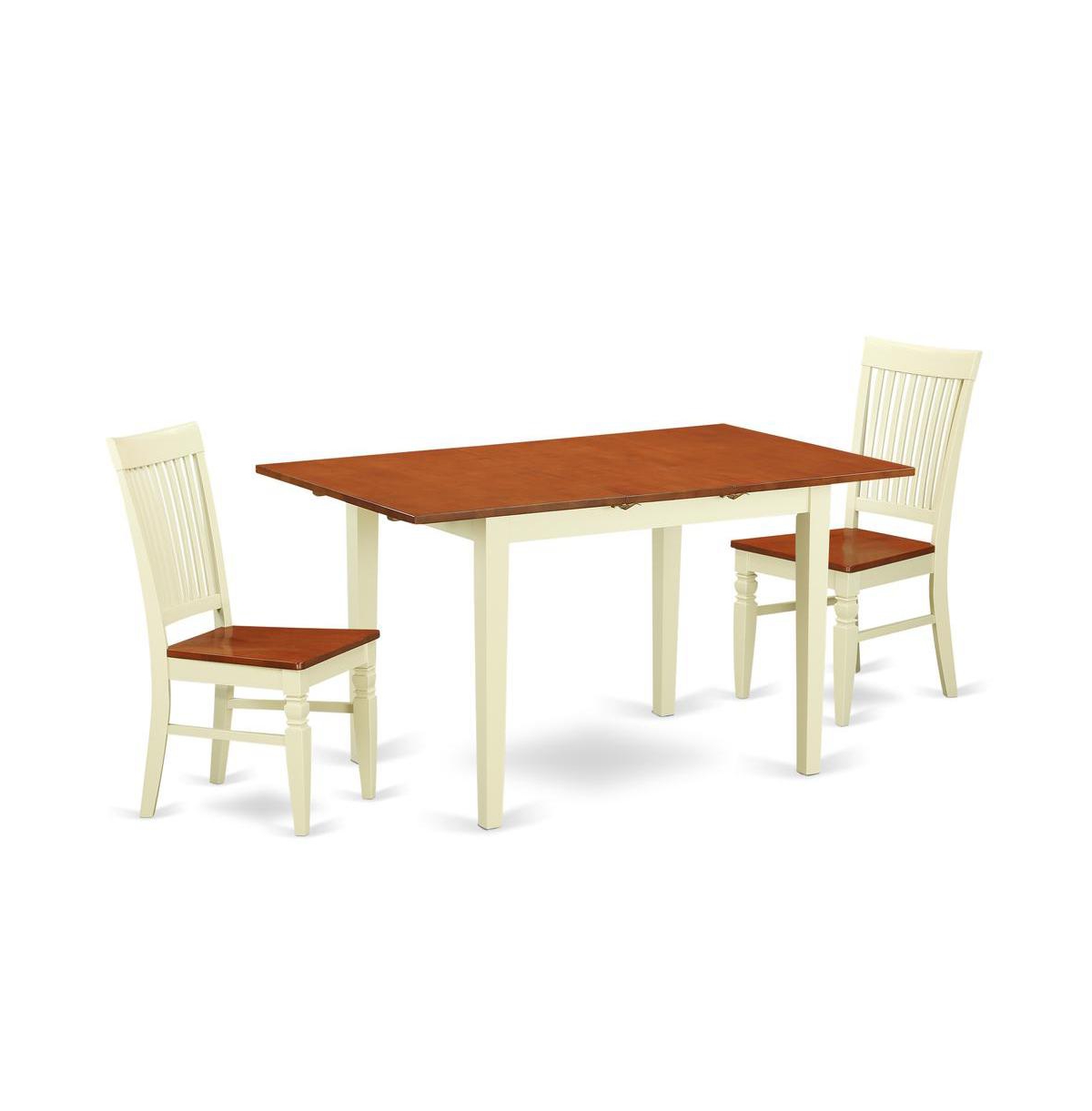 Click here for East West Furniture Dining Room Set Buttermilk & C... prices