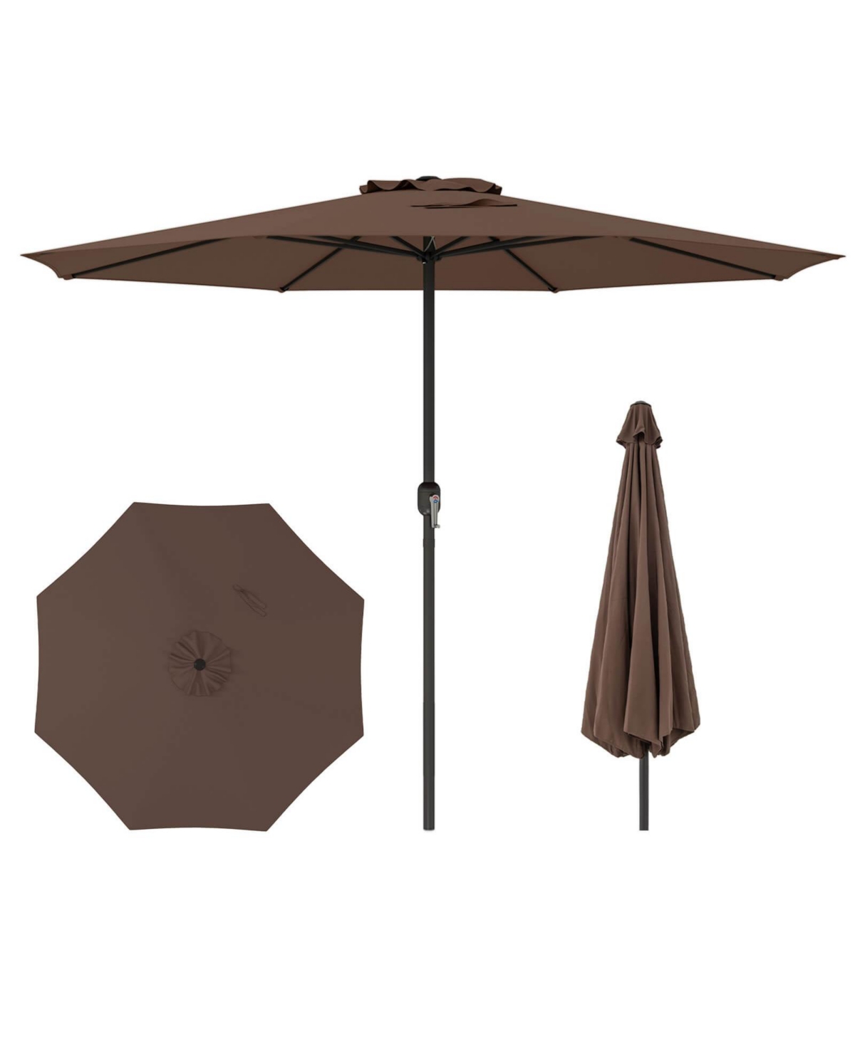 Click here for Costway 12 Ft Patio Umbrella Outdoor Market Umbrel... prices