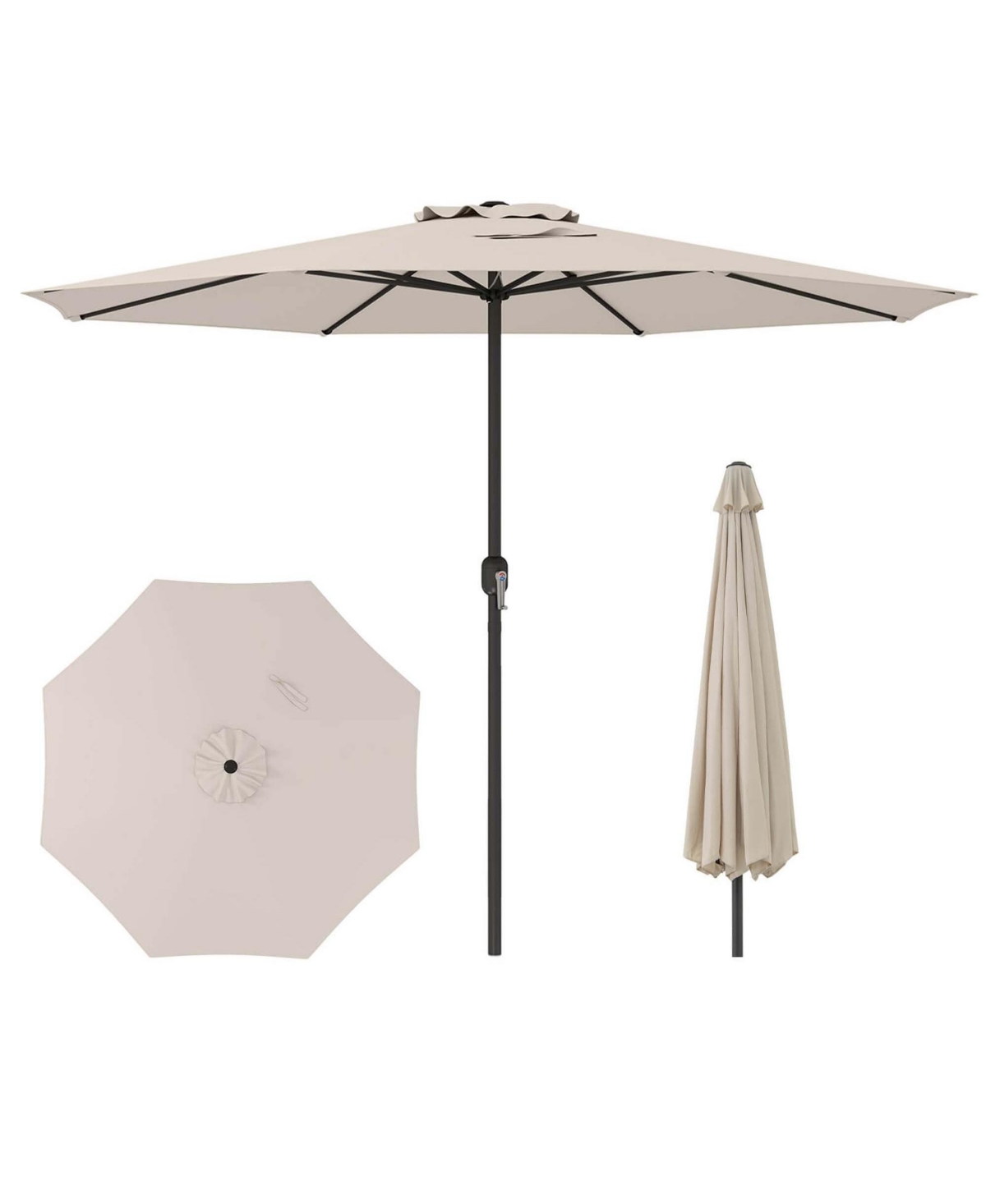 Click here for Costway 12 Ft Patio Umbrella Outdoor Market Umbrel... prices
