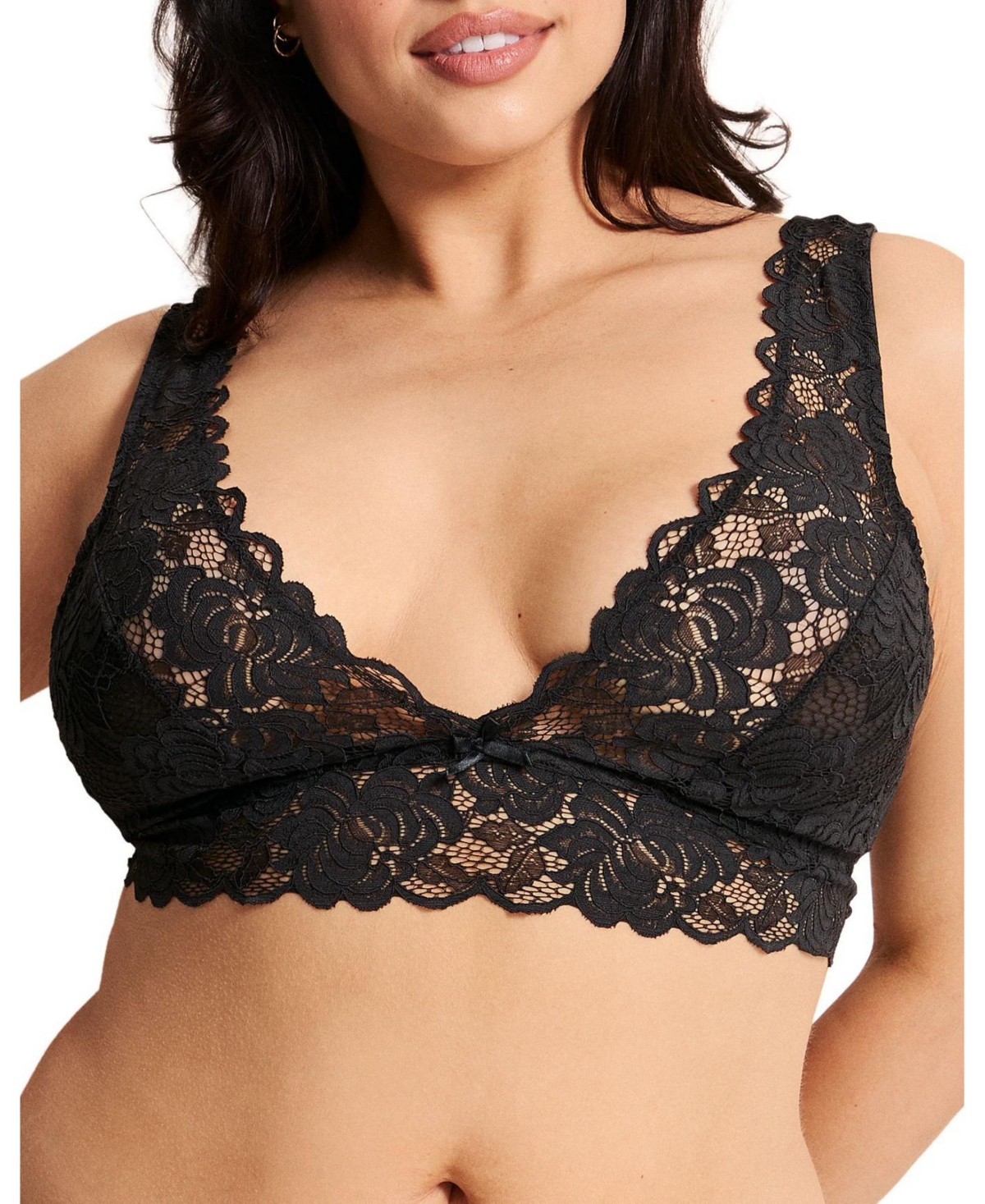 Click here for Adore Me Livi Womens Plus-Size Unlined Bralette Br... prices