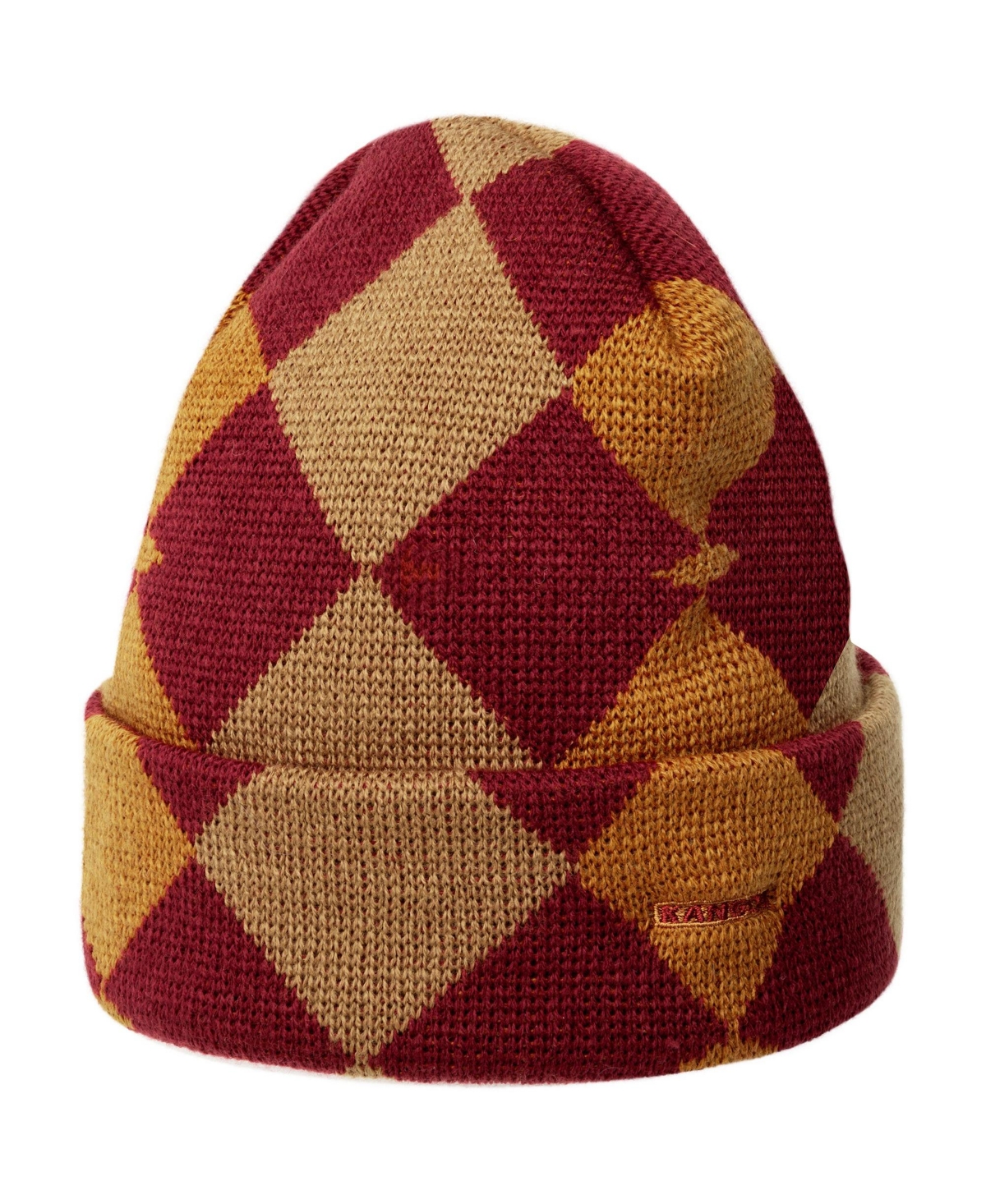 Click here for Kangol Gentle Argyle 2-Way Pull-On - Rustic carame... prices