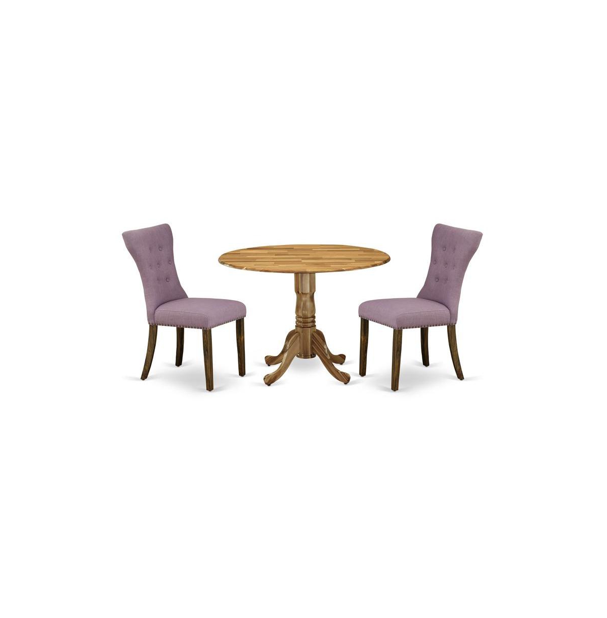 Click here for East West Furniture Dining Room Set Natural - Natu... prices