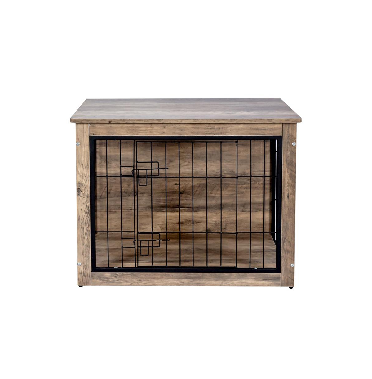 Click here for Aostirmotor Medium Wooden Dog Crate Indoor Dog Ken... prices