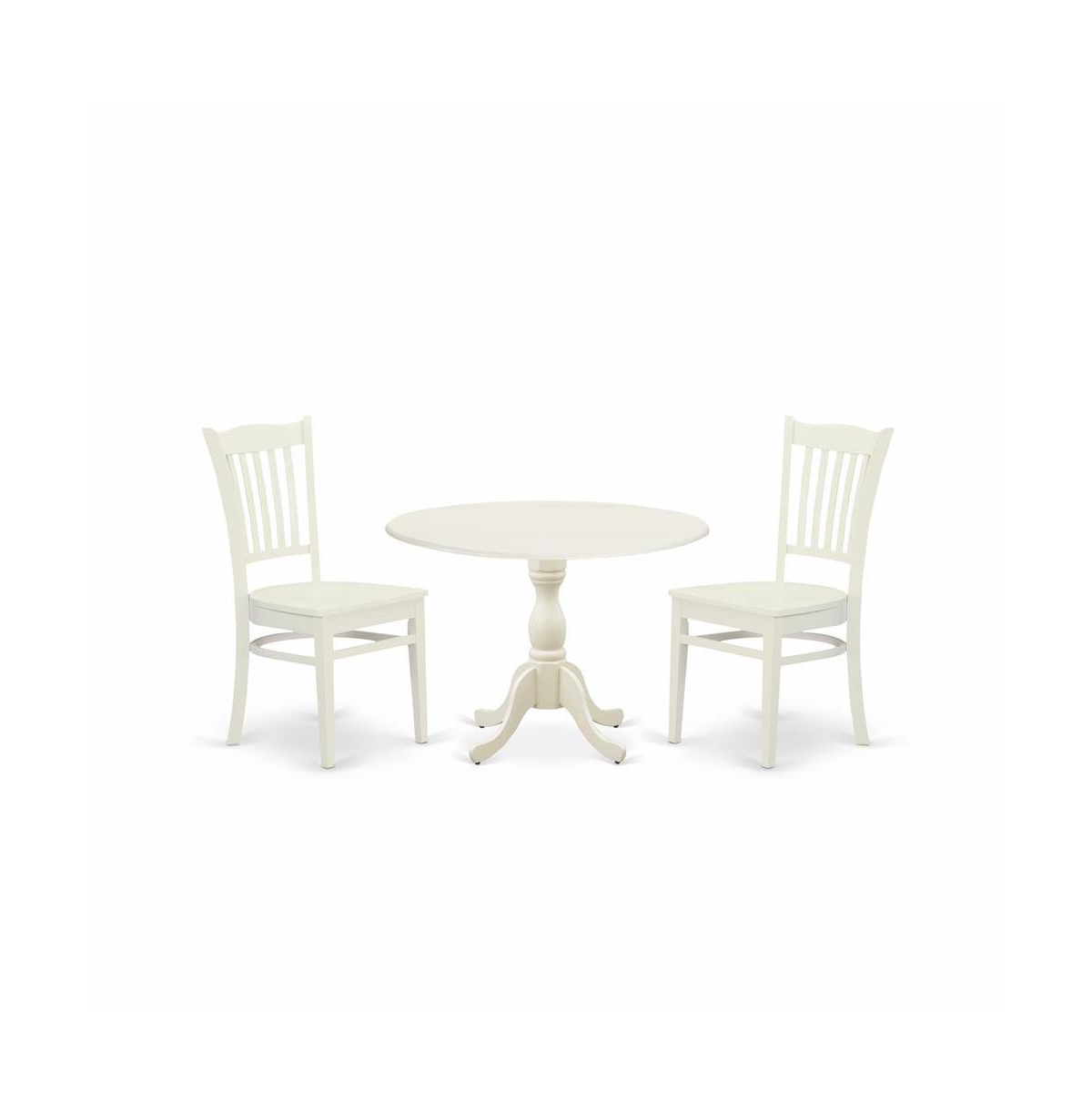 Click here for East West Furniture 3 Piece Dinette Set Contains 1... prices