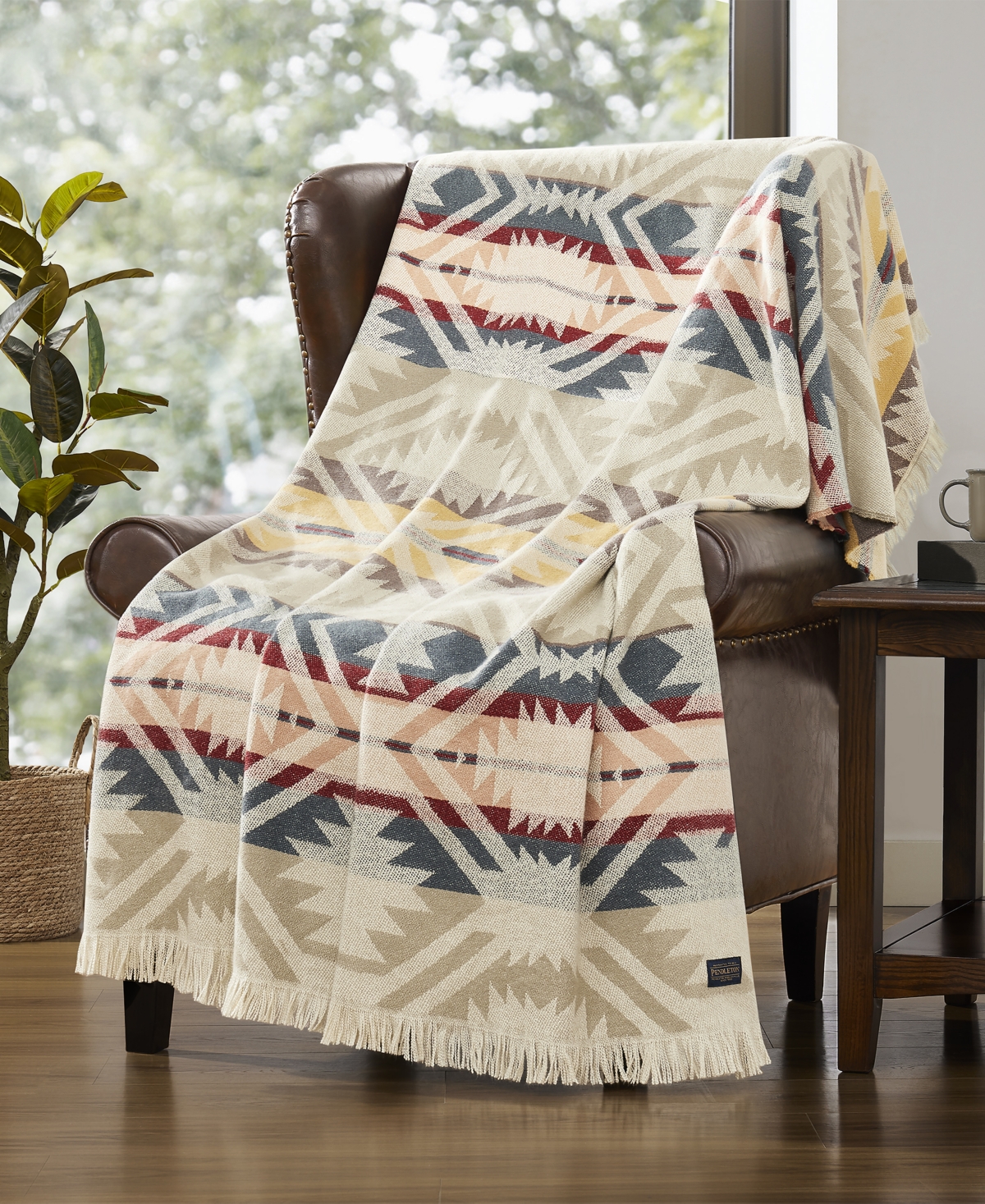 Click here for Pendleton White Sands Throw  50 x 70 - Ivory prices