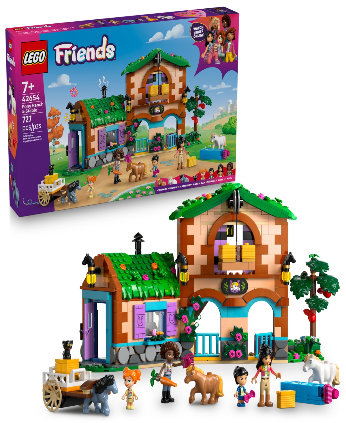 Click here for Lego Friends Pony Ranch Stable 42654 Toy Building... prices