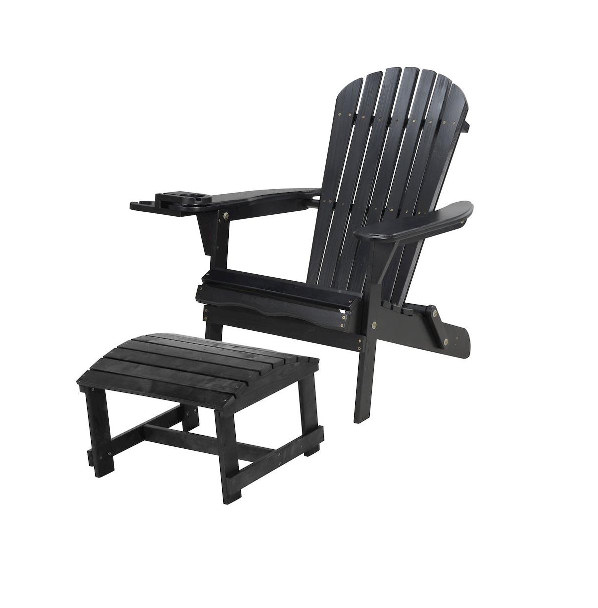Click here for Jiallo Foldable Adirondack Chair With Cup Holders... prices