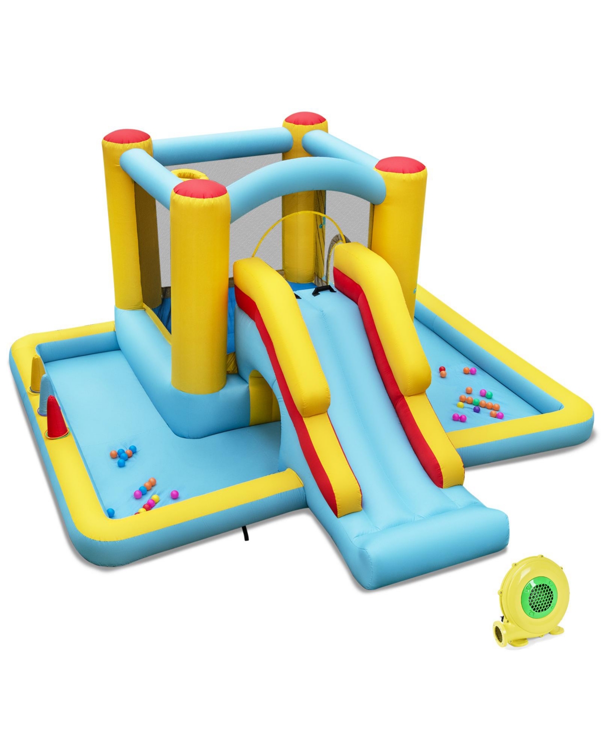 Click here for Akiudex 7-in-1 Inflatable Bounce House with Slide... prices