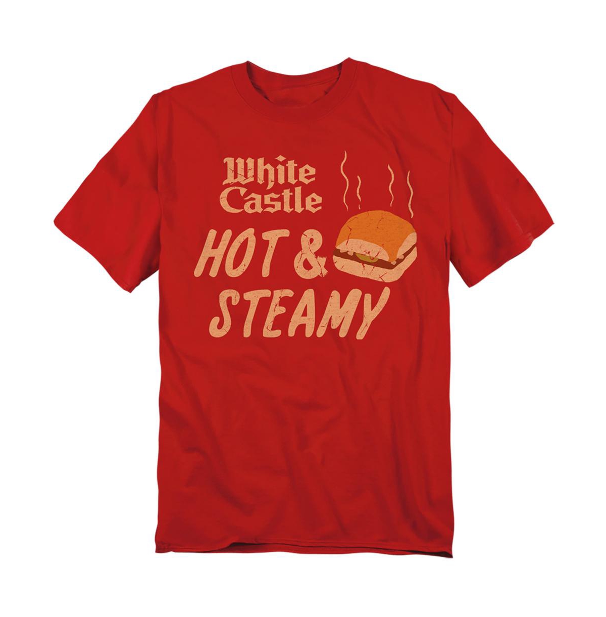 Click here for Logovision Mens White Castle Hot & Steamy T-Shirt... prices