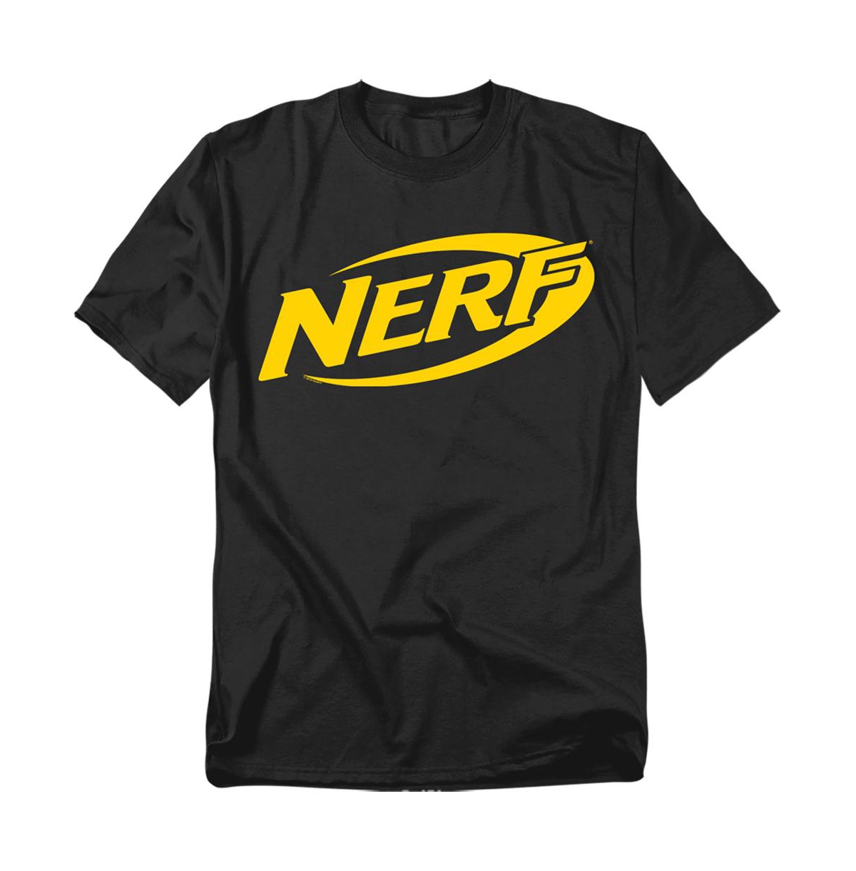 Click here for Logovision Mens Nerf Logo T-Shirt - Black prices