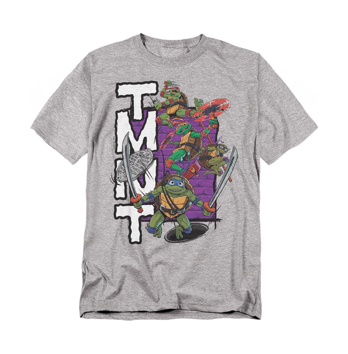 Click here for Mens Tmnt Mutant Mayhem Stacked T-Shirt - Athletic... prices