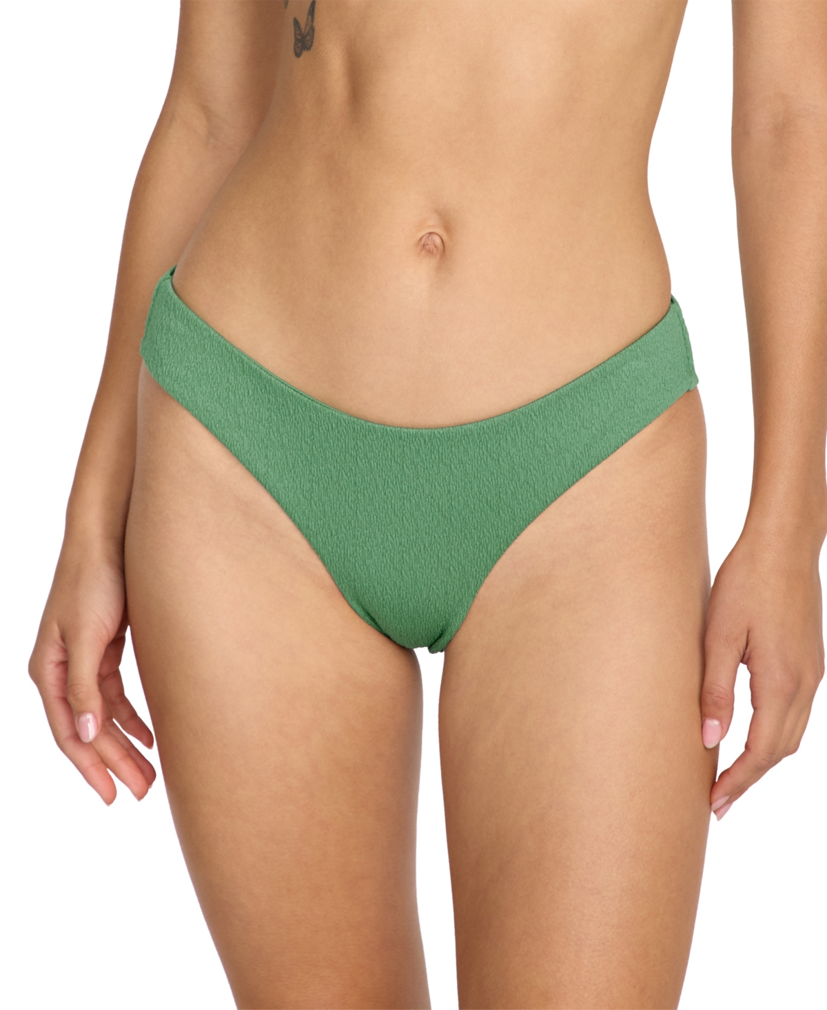 Click here for Volcom Womens Pucker Up Low Hip Cheekini Bottoms -... prices