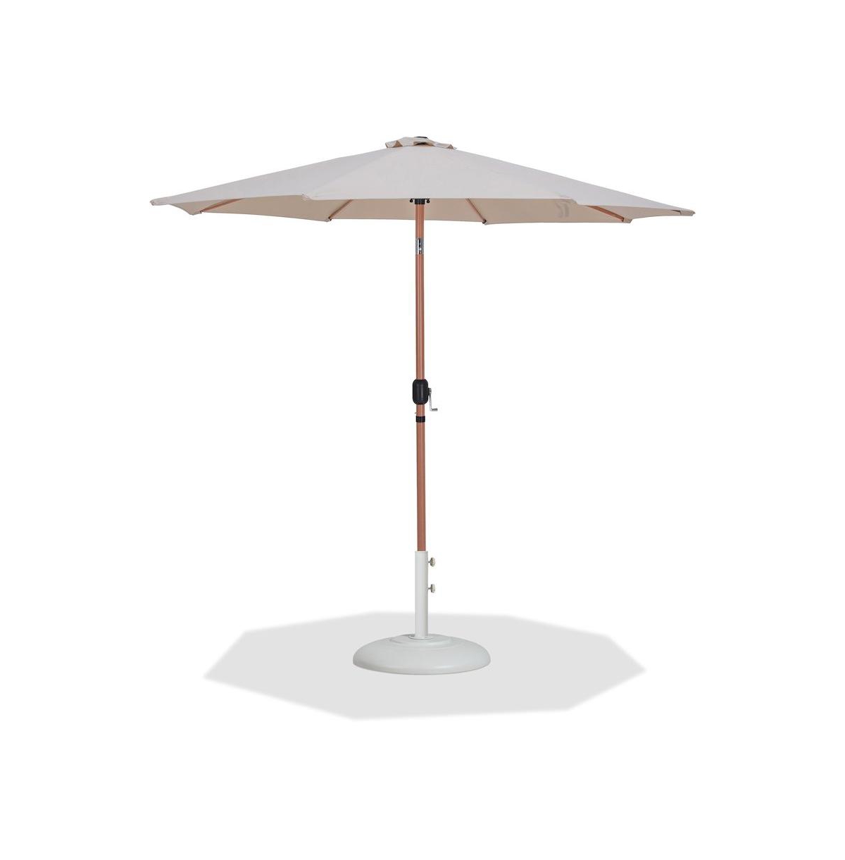 Click here for Meridian Furniture Fiji Beige Fabric / Matte White... prices