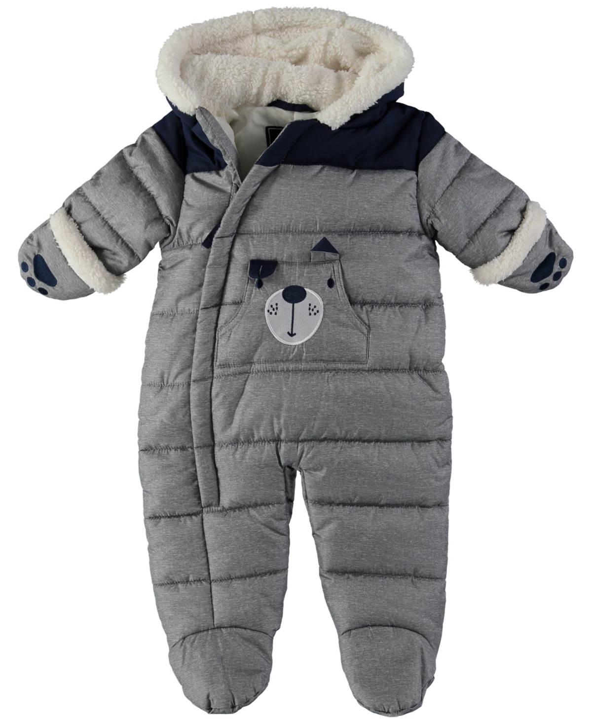 Click here for S Rothschild & Co Baby Boys Melange Animal Pram -... prices