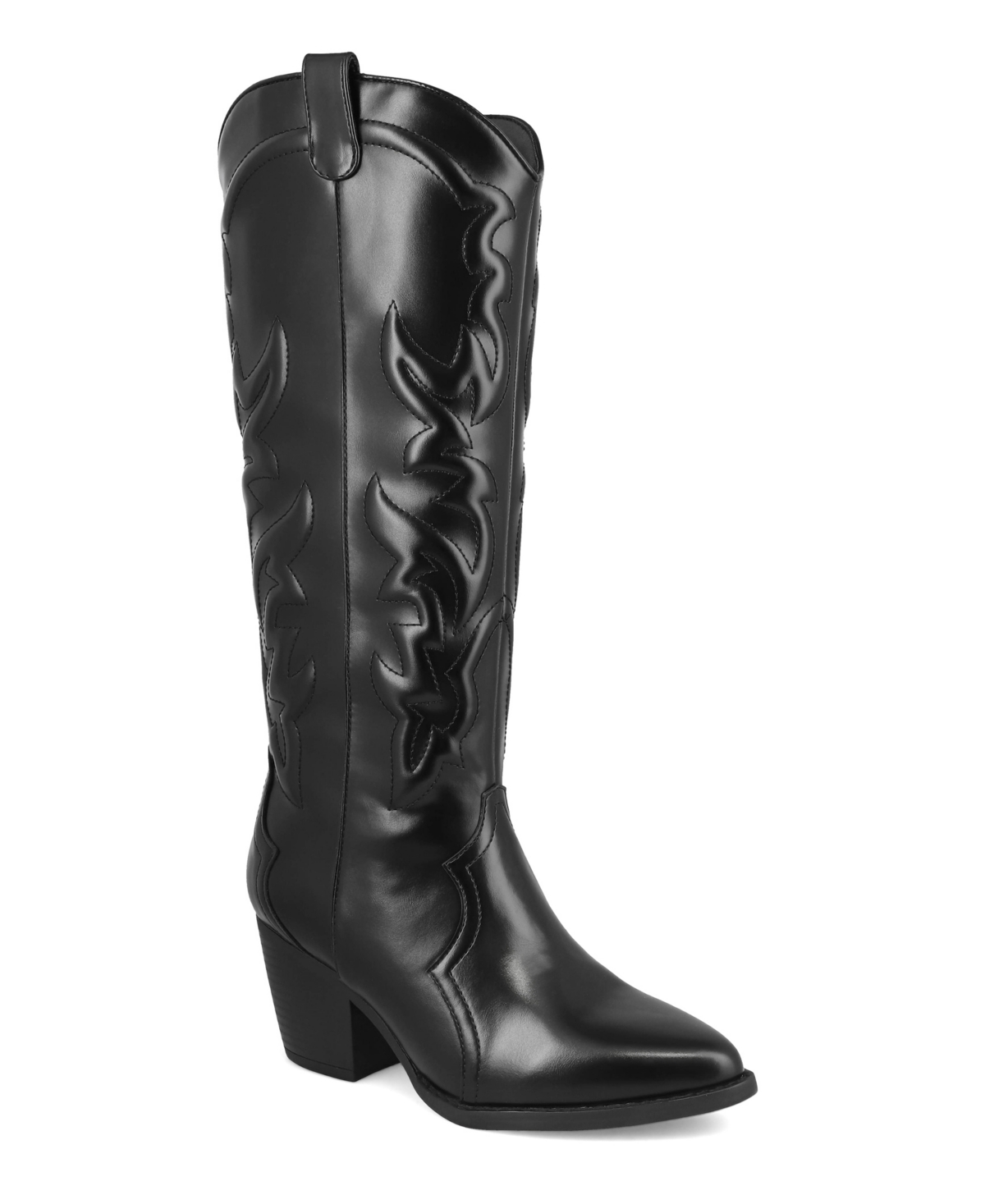 Click here for Mia Womens Spenser Pointed Toe Western Style Tall... prices