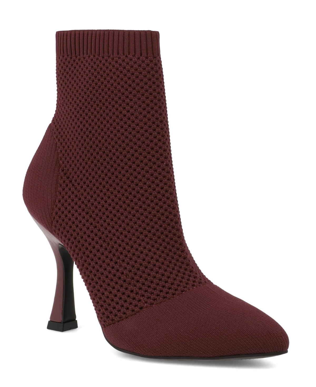Click here for Mia Womens Pamilla Pointed Toe Knit Dress Booties... prices