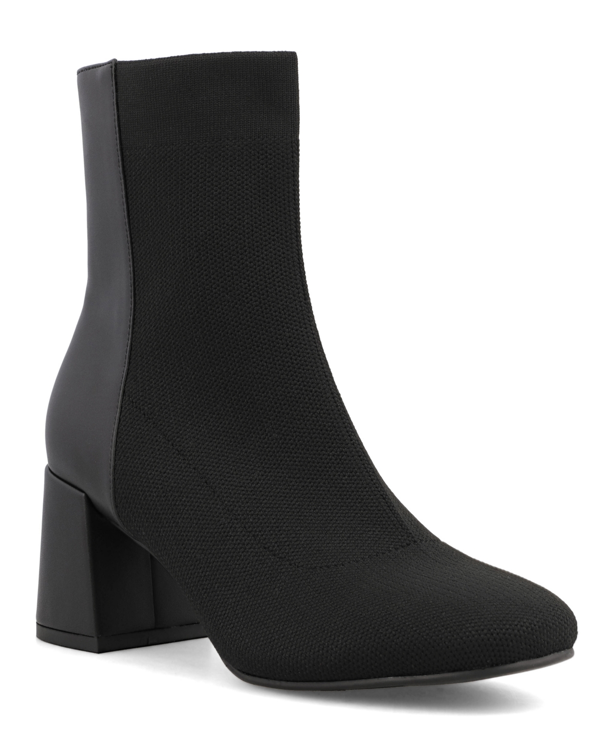 Click here for Mia Womens Bronwen Chic Contrast Block Heel Dress... prices