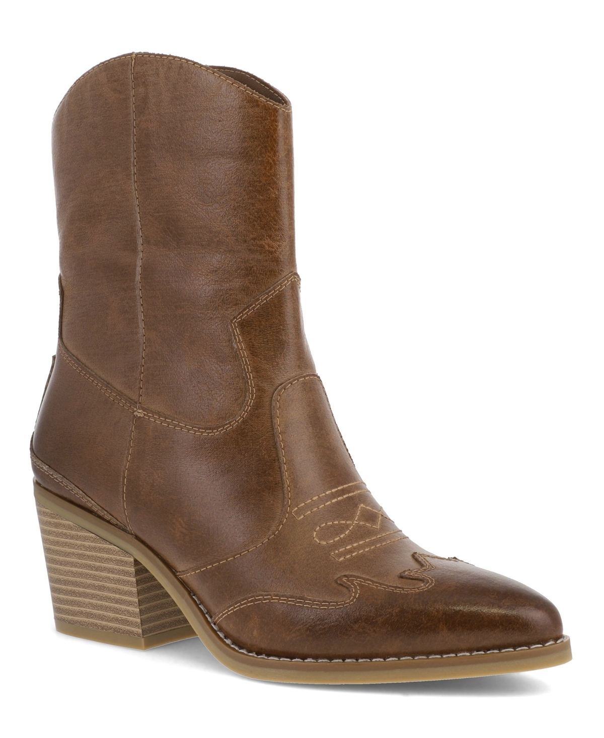 Click here for Mia Womens Clorinda Pointed Toe Western Style Boot... prices